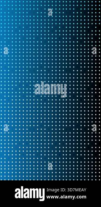 Vertical. Blue Gradient Background with technologic Futuristic Pixel ...