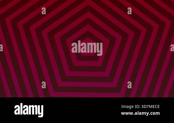 Dark maroon pentagon expanding to the edges. Geometric design with a ...