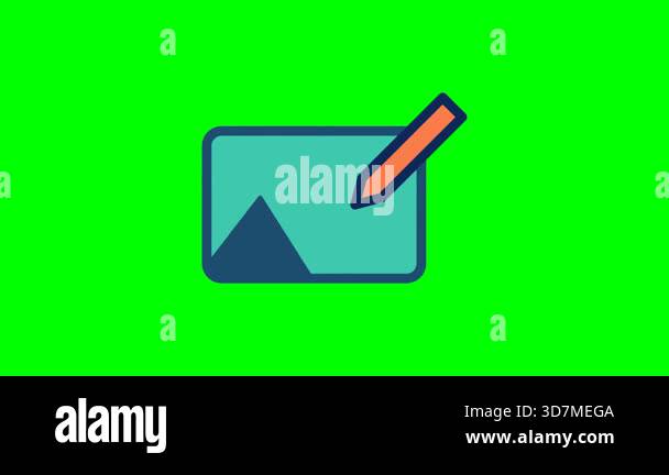 Edit text frame icon Stock Videos & Footage - HD and 4K Video Clips - Alamy