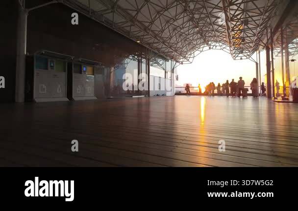 Observation Deck at China Ferry Terminal Hong Kong, Nov 16, 2025 Stock ...