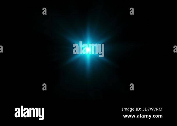 Blue Radio Wave Light Rays radial light 1, 5 and 10 second animation in ...