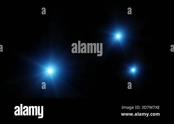 Blue Photographer camera flashes. Random bright blinking lights ...