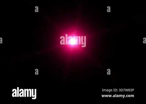 Red Radio Wave Light Rays central radial light 5 second animation in ...