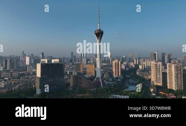 West Pearl Tower, also known as the Sichuan Broadcasting and Television ...