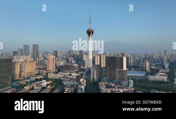 West Pearl Tower, also known as the Sichuan Broadcasting and Television ...