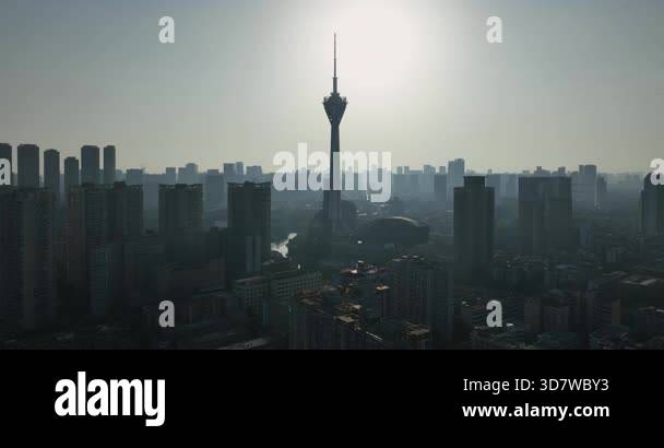 West Pearl Tower, also known as the Sichuan Broadcasting and Television ...