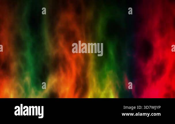 Rainbow Colors Fire Effect background animation motion design Stock ...