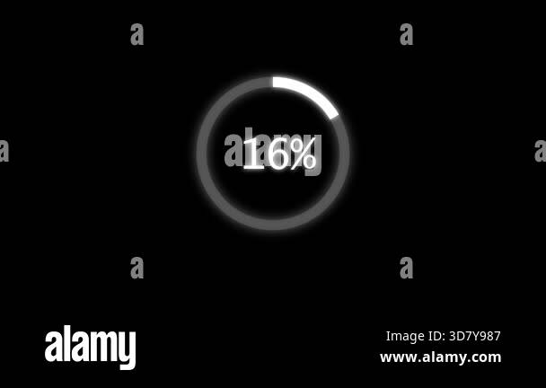 loading bar with a white screen Stock Video Footage - Alamy