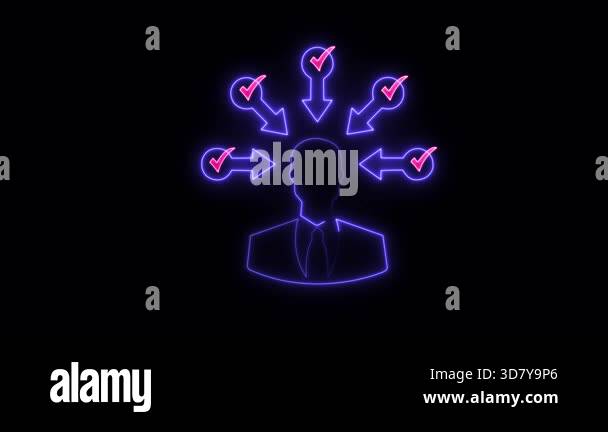 glowing neon line human heart organ in human organ icon isolated on ...