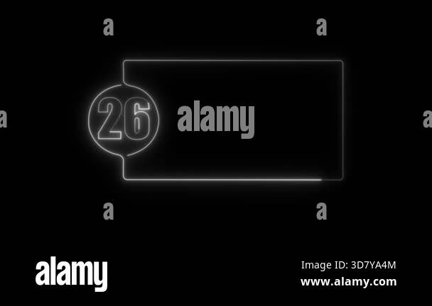 3 d rendering of a black frame of the number 2 0 2 0 on a black ...