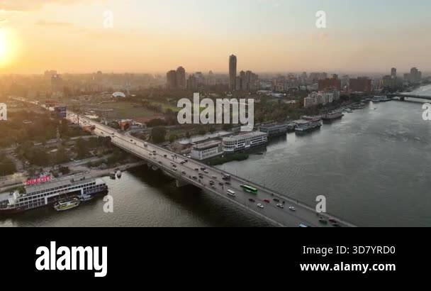 Cairo Egypt - March 9, 2024: Experience stunning aerial views of the ...