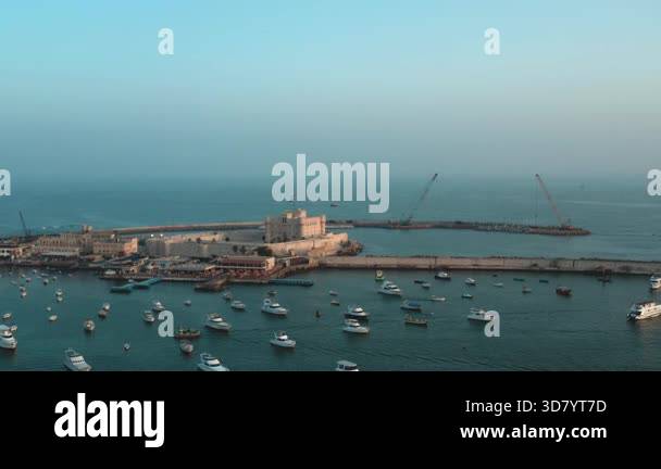 Experience breathtaking drone footage of Qaitbay Citadel and Bey ...