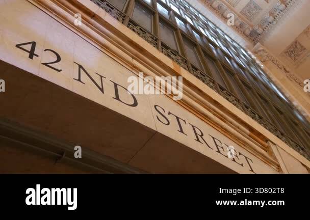 New York City Grand Central Terminal on 42 street, United States ...