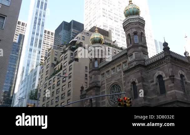 New York Central Synagogue historic building 1872, Lexington avenue ...