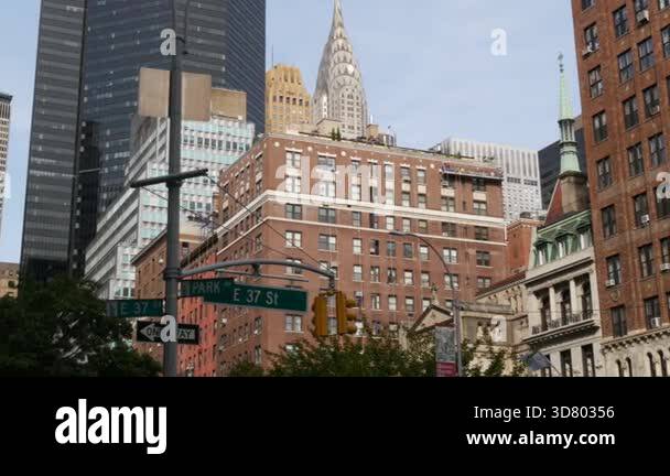 New York City Manhattan Midtown, United States. Skyscraper tower ...
