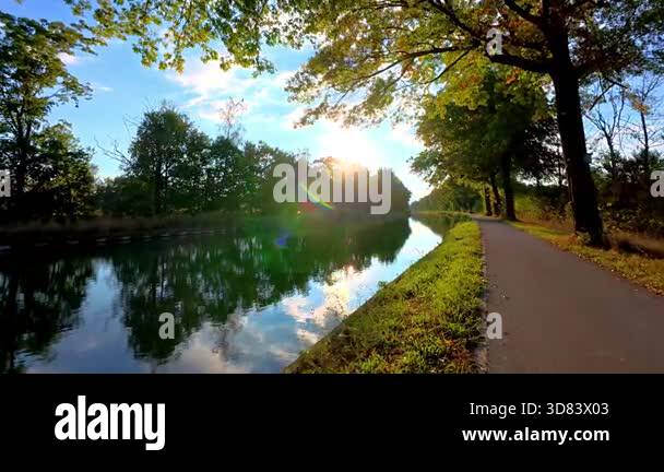 Path along canal in Stock Videos & Footage - HD and 4K Video Clips - Alamy
