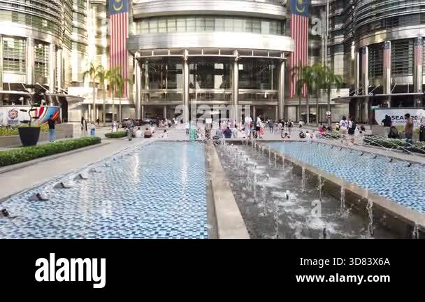 Kuala Lumpur , Malaysia - August 13 2025: Wide-angle cinematic shot of ...