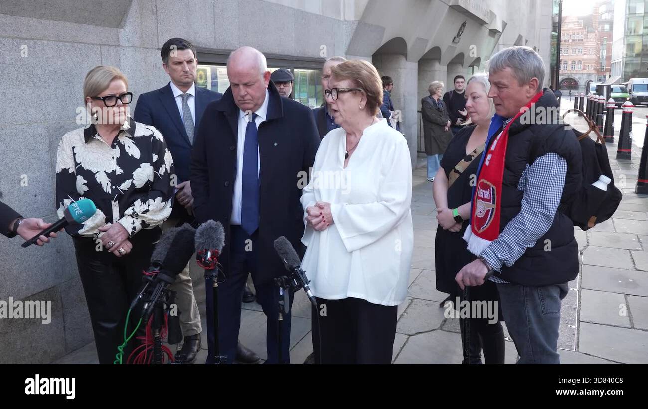 Family of John Mackey speak outside Old Bailey as killer sentenced ...