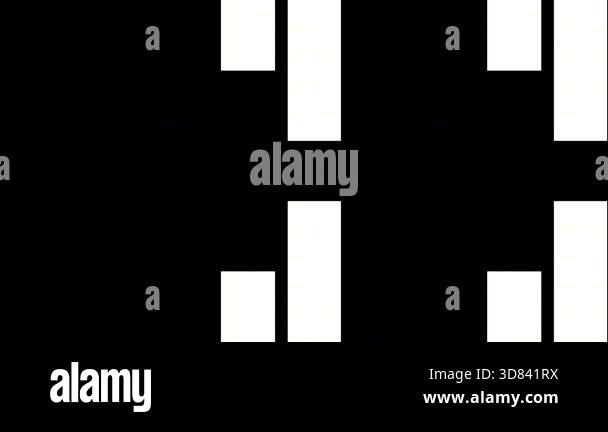 white rectangle transition animation moving simultaneously Stock Video ...