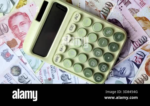 Calculator, money and expense calculations, budget preparation ...