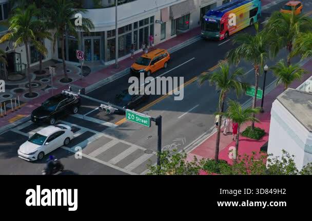 View intersection collins avenue Stock Videos & Footage - HD and 4K ...