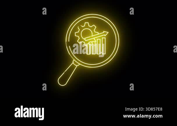 Magnifying glass gear arrow Stock Videos & Footage - HD and 4K Video ...