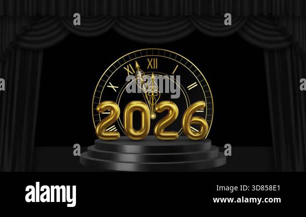 New year 2026 animation Stock Videos & Footage - HD and 4K Video Clips ...