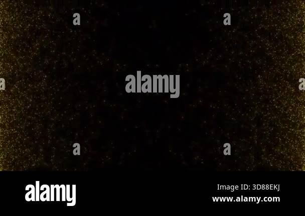 Falling Particles Animation on Transparent Background. Realistic Dust ...