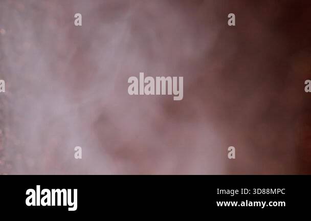 Acrylic mist. Smoke cloud. Defocused white haze texture bronze color ...