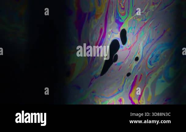 Gasoline texture. Iridescent soap. Spectrum oil liquid fantasy rainbow ...