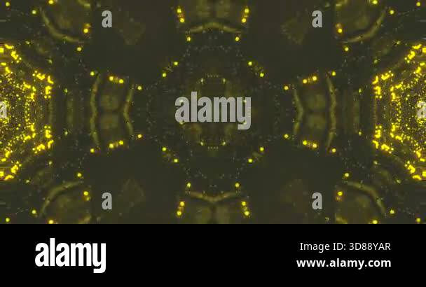 Seamless looping vibrant light patterns creating an immersive vis Stock ...