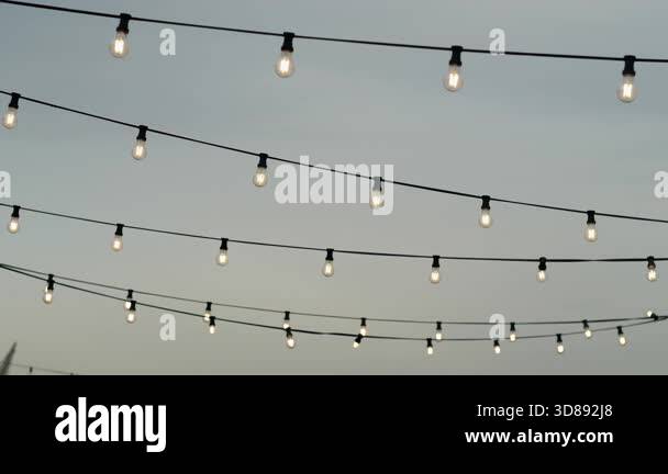 String lights garden Stock Videos & Footage - HD and 4K Video Clips - Alamy