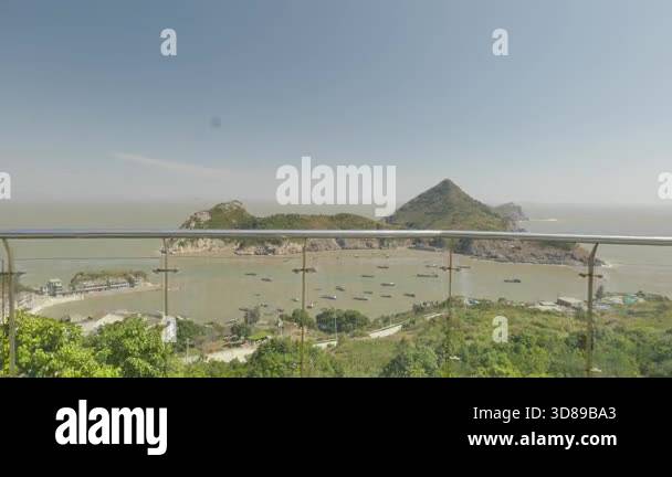Natural scenery in yushan island Fujian province. High quality 4k ...