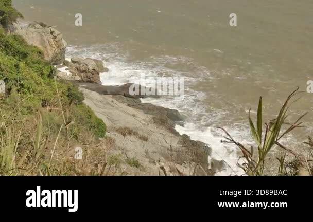 Natural scenery in yushan island Fujian province. High quality 4k ...