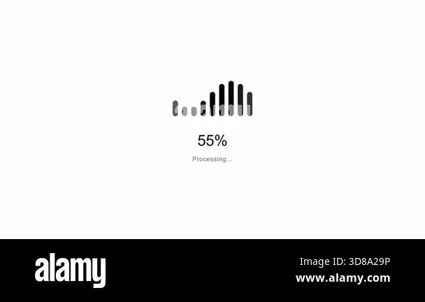 Modern Seamless Loading Animation Loop - Loading Screen, Progress Bar, Buffering, Wait Screen ...
