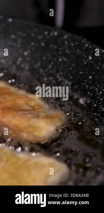 homemade fried fish in batter step by step. step 3 sunflower oil is ...