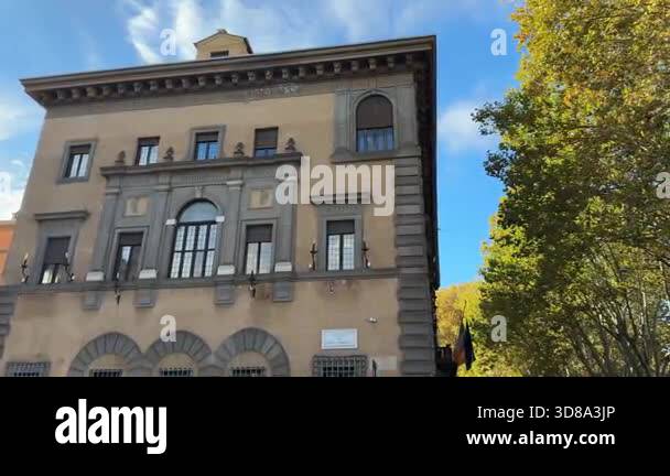 calming collection of cinematic scenes showing narrow Roman streets ...