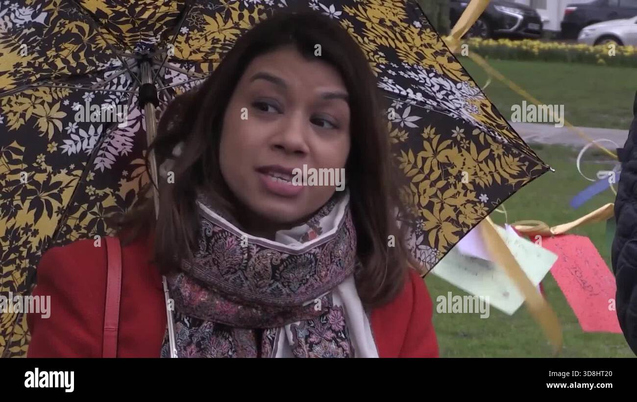 Archive footage of Labour MP Tulip Siddiq as she is sentenced to two years in prison by ...