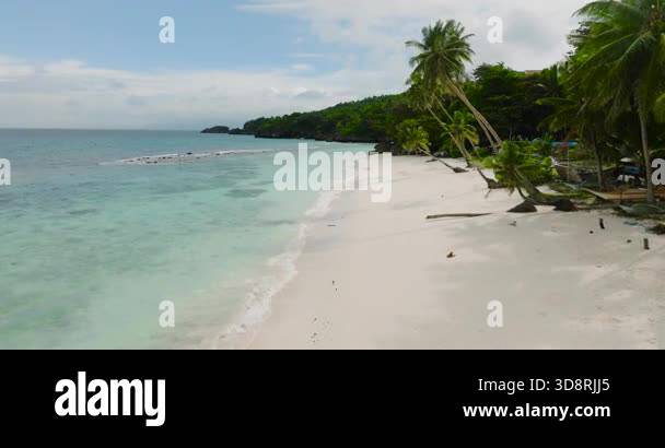 Carabao Island with white sand beaches. Romblon. Philippines. Travel ...