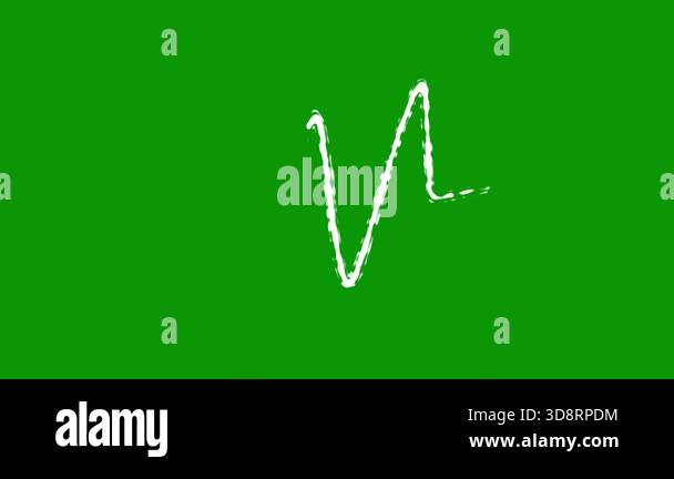 green color icon of the symbol of the new Stock Video Footage - Alamy