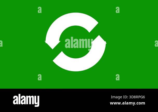 Recycle symbol simple vector Stock Videos & Footage - HD and 4K Video ...