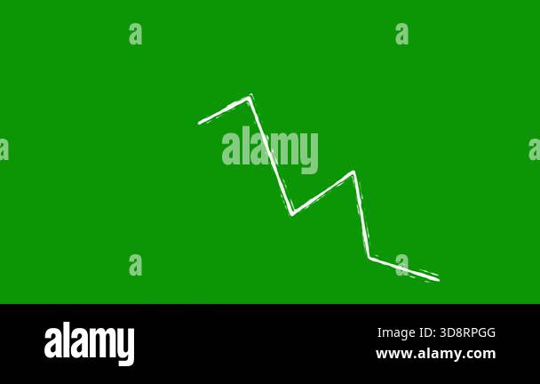 simple green arrow icon. vector illustration Stock Video Footage - Alamy