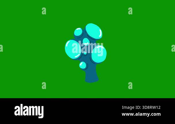 tree icon vector illustration Stock Video Footage - Alamy