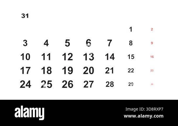 January 30, 2028, Animated 2029 planner showcasing January calendar ...
