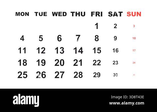 March 9, 2030, Animated 2027 planner showcasing March calendar ...