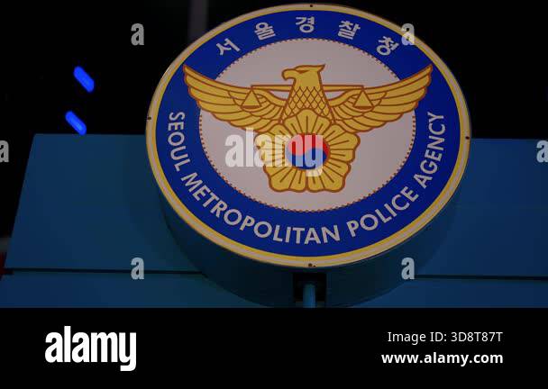 SEOUL, SOUTH KOREA - OCTOBER 11, 2025 - Seoul Metropolitan Police ...