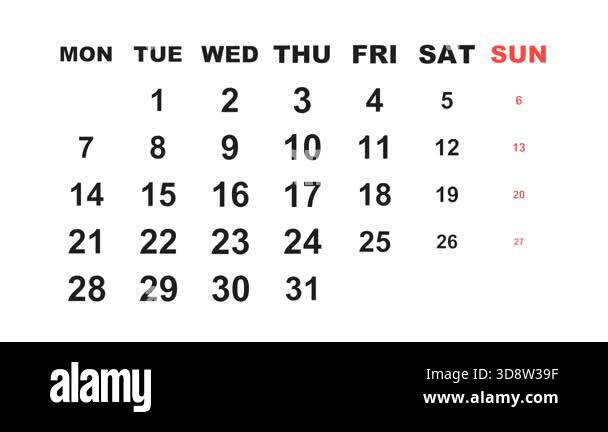 August 10, 2028, Animated 2025 planner showcasing August calendar ...