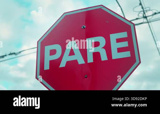 Octagonal red sign white Stock Videos & Footage - HD and 4K Video Clips ...