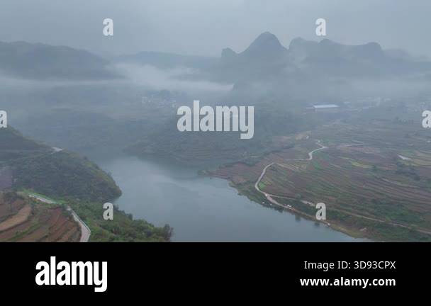 Time-lapse photography of Jiulongshan Forest Park in Anshun, Guizhou ...