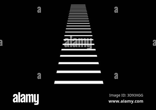 Parallel lines converging forward symbolize a guided path toward ...